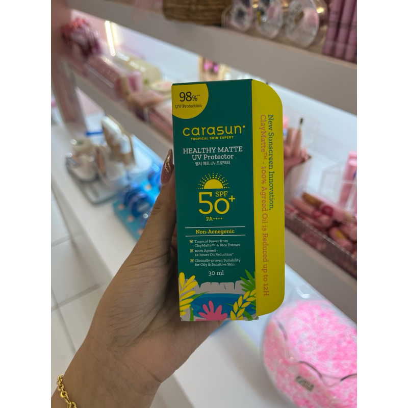Jual Healthy matte carasun spf 50+ 30ml | Shopee Indonesia