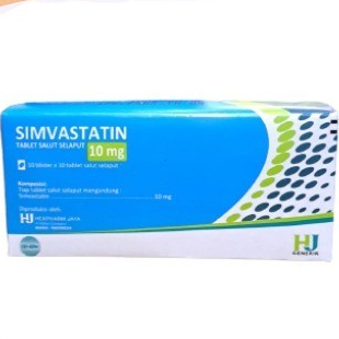 Jual SIMVASTATIN 10MG 1BOX ISI 100 TABLET | Shopee Indonesia