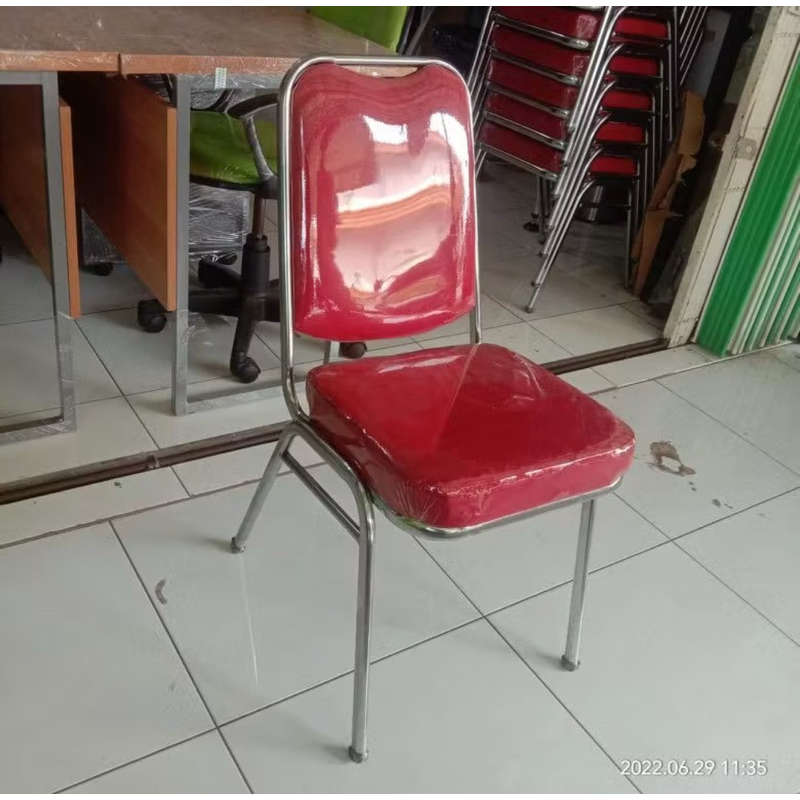 Jual Kursi Susun Merah / Kursi Susun Warna Merah / Kursi Susun Tunggu ...