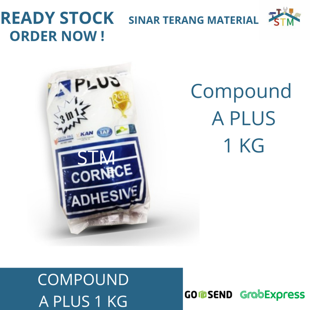 Jual KOMPON GYPSUM A PLUS 1 KG / COMPOUND A PLUS / COMPOUND GYPSUM ...