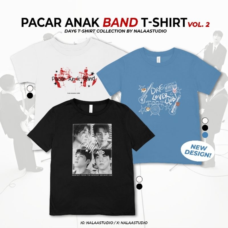 Jual [ PLNSN ] DAY6 Fanmade T-Shirt Collection by Nalaastudio | Shopee ...