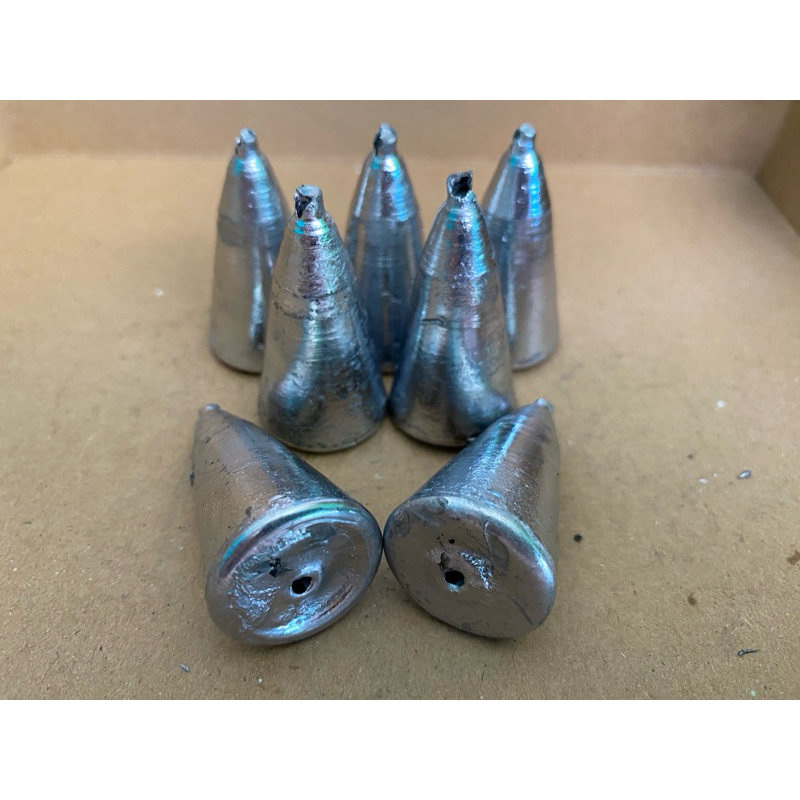 Jual Timah Timbel Bandul Pancing 100gr (1kg=10biji) | Shopee Indonesia