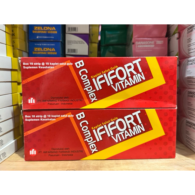 Jual IFIFORT (Vitamin B Complex) - BOX | Shopee Indonesia