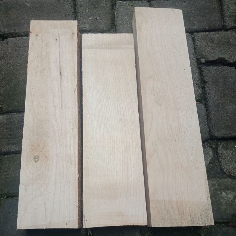 Jual balok kayu maple soft 5 x 12 x 53 cm | Shopee Indonesia