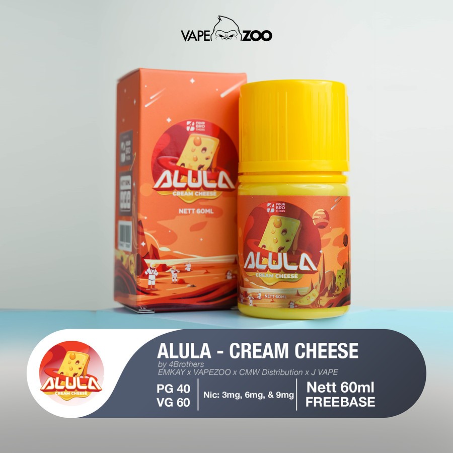 Jual Liquid Alula Cream Cheese 60ML | Shopee Indonesia