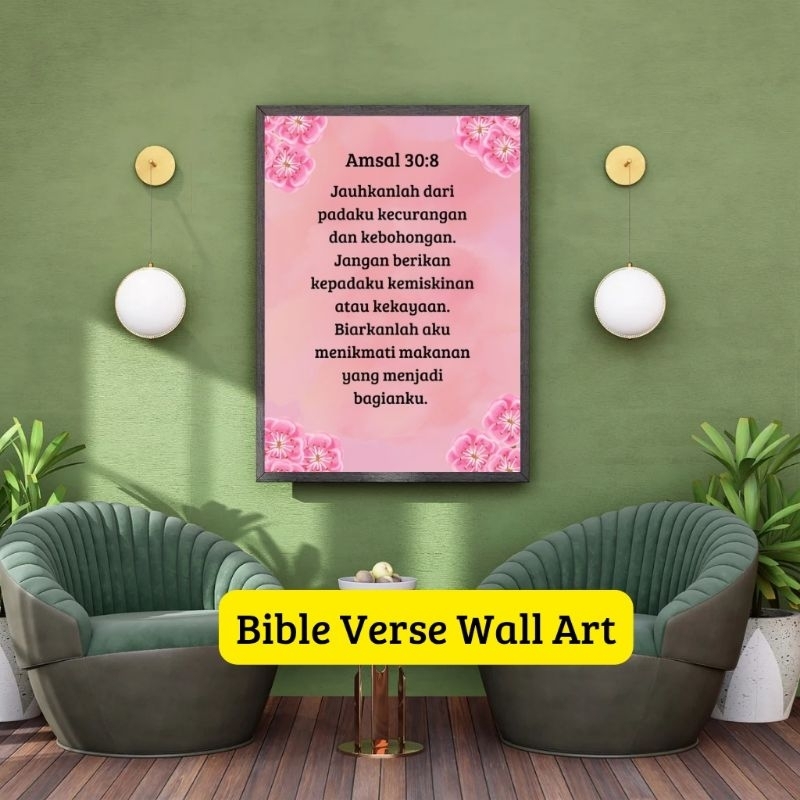 Jual Home Decor Kristen, Printable Christian Wall Art,Bible Quotes ...