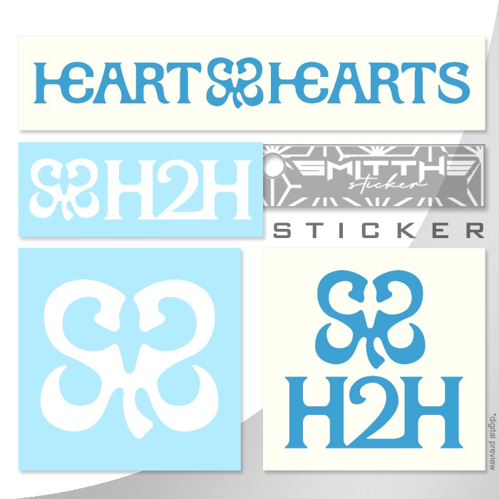 Jual Stiker Hearts2Hearts H2H KPOP 2025 Cutting Sticker Decal ...