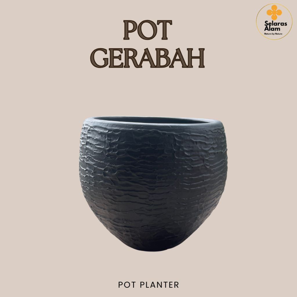 Jual GUCI GERABAH TERRACOTTA TANAH LIATWARNA HITAM MOTIF UKIRAN ...