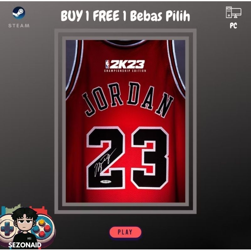 Jual NBA 2K23 Michael Jordan Edition PC Original - DL/Download | Shopee Indonesia