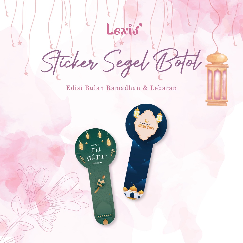 Jual Cetak Sticker Botol Idul Fitri Lebaran Ramadhan Bulan Puasa ...
