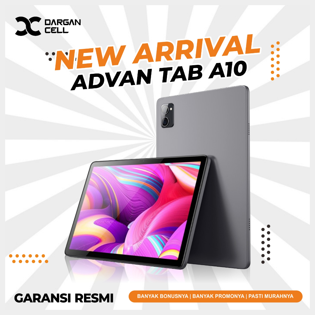Jual ADVAN TAB A10 4/64GB WIFI | 10.1 Inch HD IPS | DUAL STEREO SPEAKER ...