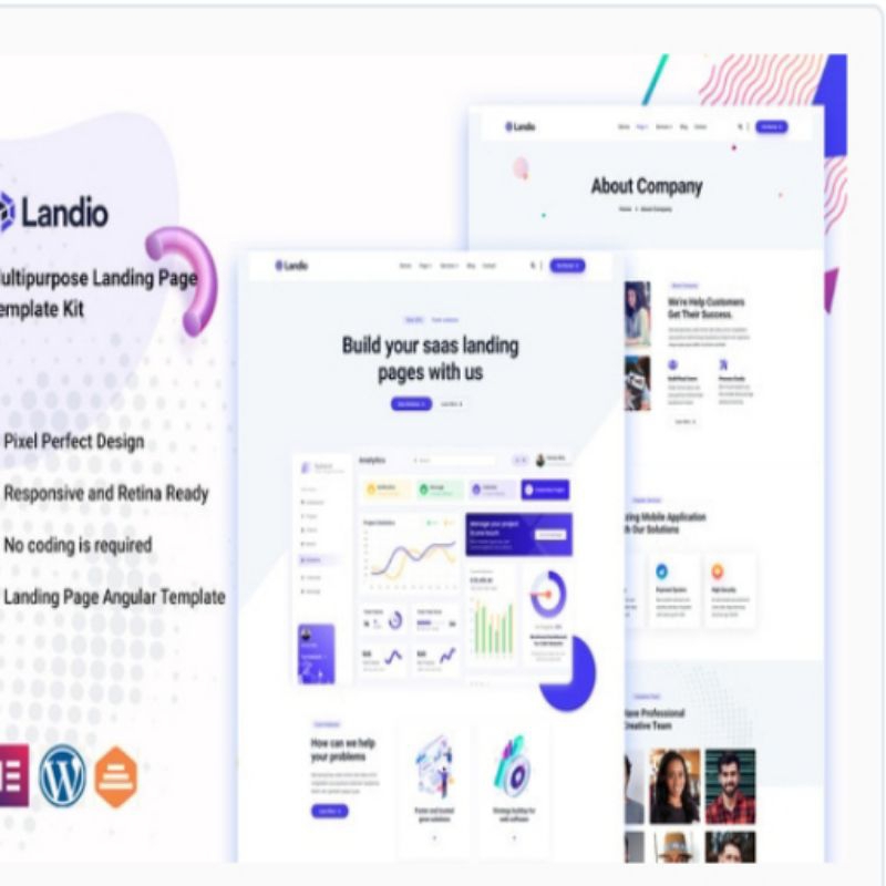 Jual Landio - Multipurpose Elementor Template Kit | Shopee Indonesia