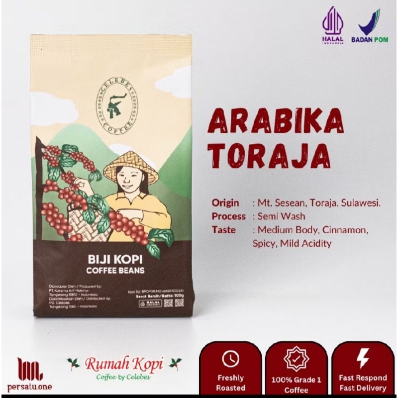 Jual kopi Arabika Toraja ( Kopi Biji ) | Shopee Indonesia