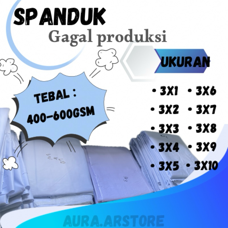 Jual BANNER/SPANDUK (polos/putih) Ukuran 3 x 2 - 3 x 10cm | Shopee ...