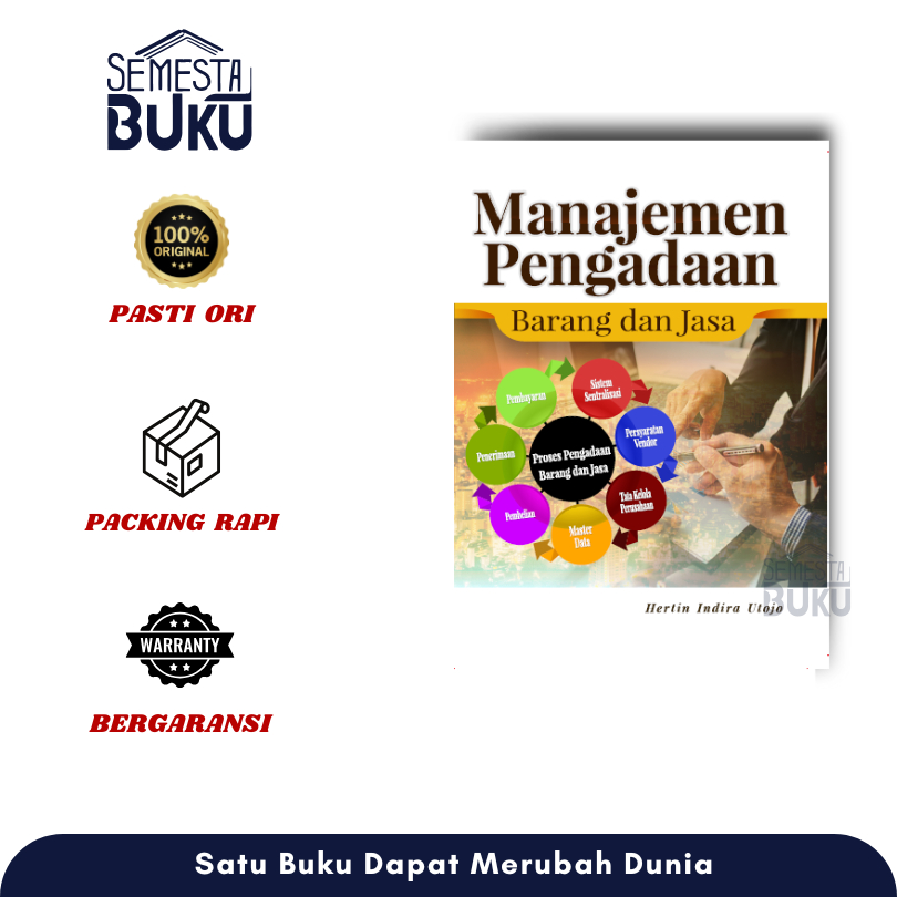 Jual Buku Manajemen Pengadaan Barang Dan Jasa Buku Manajemen Shopee