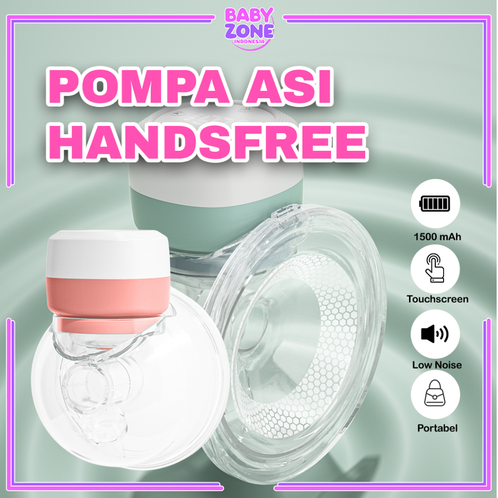 Jual POMPA ASI HANDSFREE ELEKTRIK Tanpa Kabel Otomatis Portable Botol ...