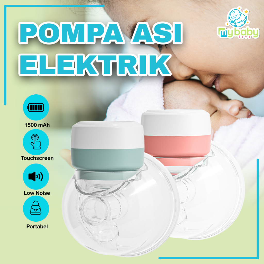 Jual POMPA ASI HANDSFREE ELEKTRIK Tanpa Kabel Otomatis Portable Botol ...