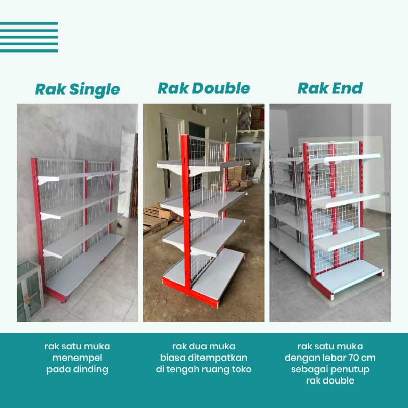 Jual RAK GONDOLA untuk Toko/Minimarket TERMURAH Se-Jawa Tengah, Ready ...