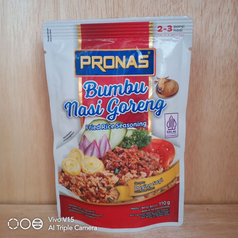 Jual Pronas bumbu nasi goreng dengan daging sapi 110g | Shopee Indonesia