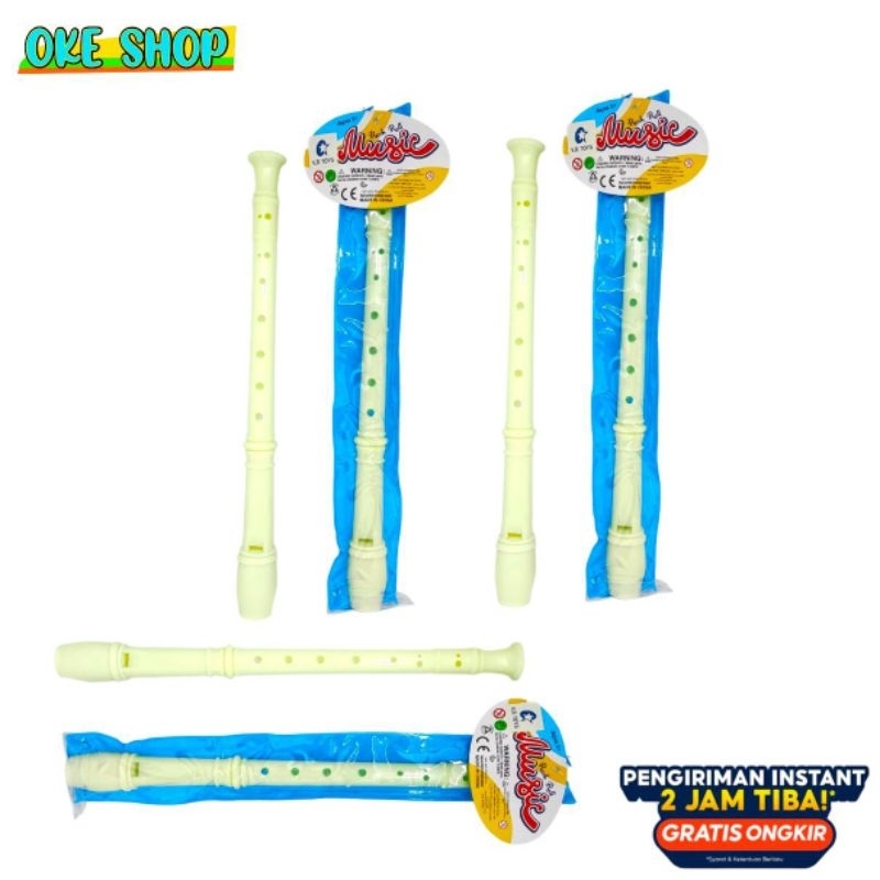 Jual Suling Anak Mainan Alat Musik Tiup Seruling Suling | Shopee Indonesia