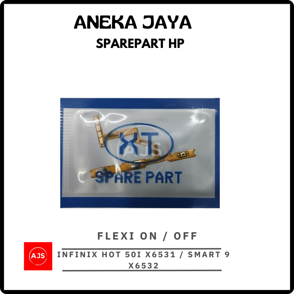Jual AJS FLEXI ON / OFF + VOL INFINIX HOT 50I X6531 / SMART 9 X6532 ...