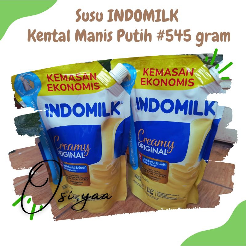 Jual SUSU INDOMILK KENTAL MANIS PUTIH #545 GRAM | Shopee Indonesia