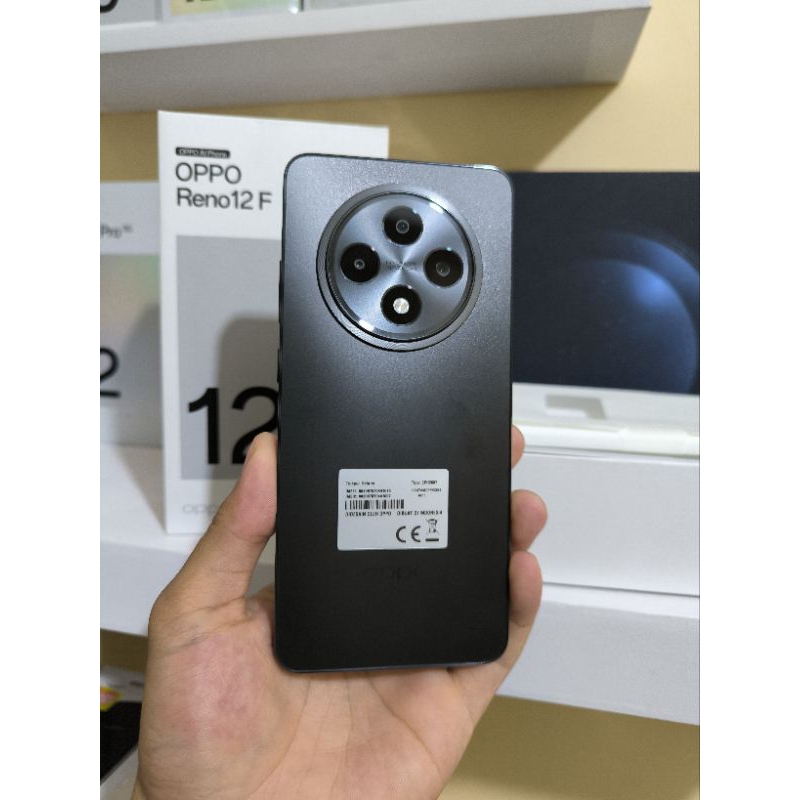 Jual Oppo reno 12f 4g 8/256 garansi resmi mulus like new | Shopee Indonesia