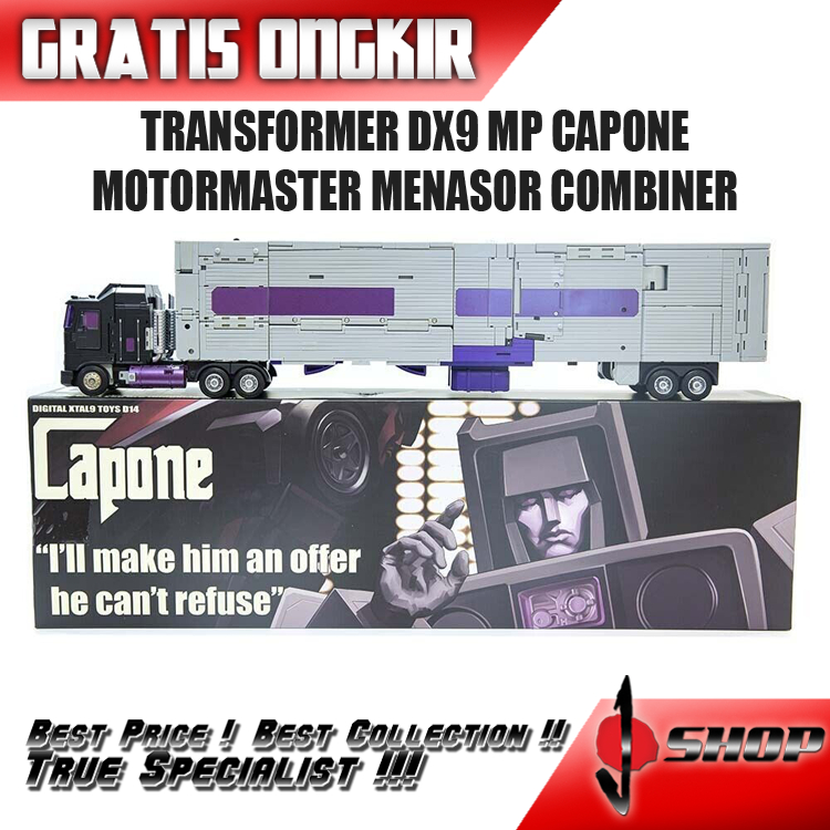 Jual TRANSFORMER DX9 / DX 9 MP CAPONE MOTORMASTER MENASOR COMBINER ...