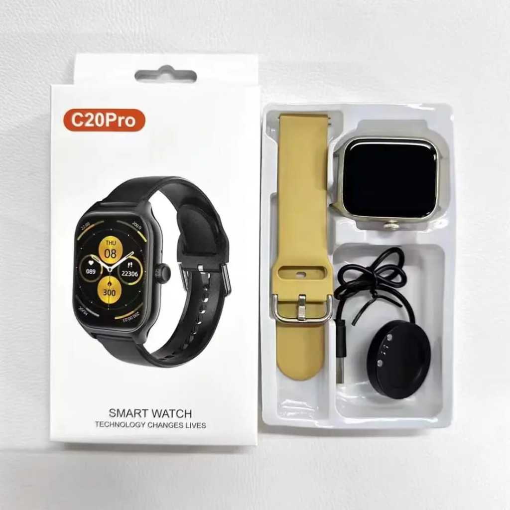 Jual Smart Watch C20 Pro/ Smartwatch murah/ jam tangan sensor ...