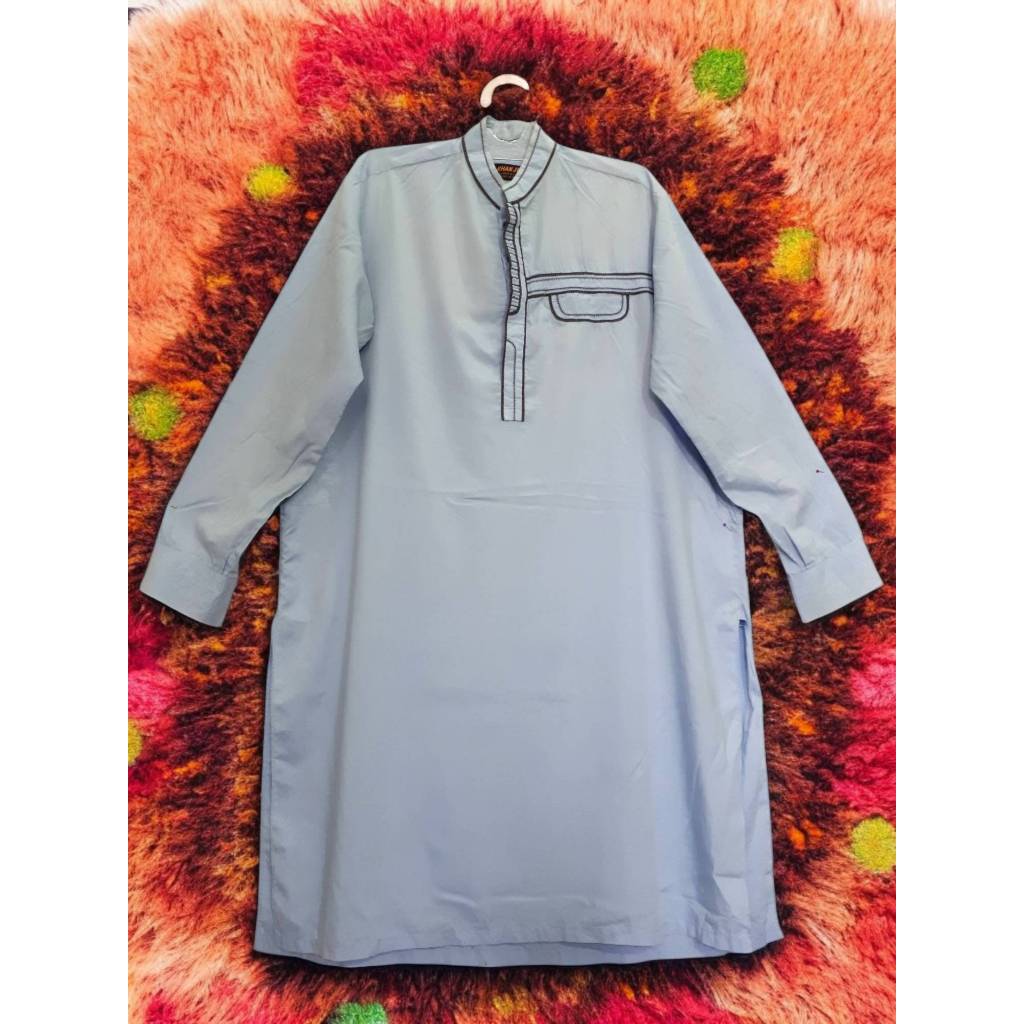 Jual KURTA KHAN JEE SIMPLE ADEM SINGLE TANPA CELANA LD 128 PB 106 NEW ...