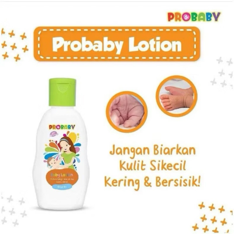 Jual PROBABY Lotion Baby Olive Oil 100ml | Shopee Indonesia