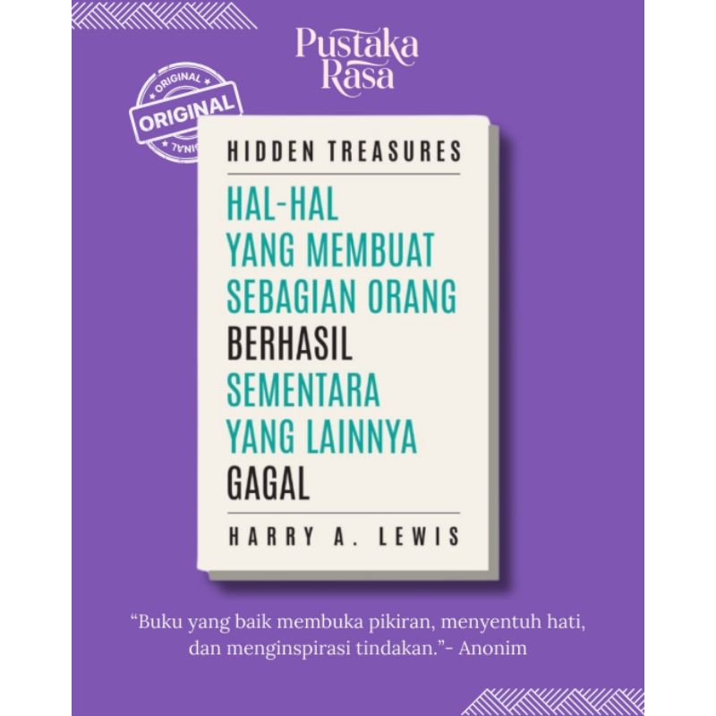 Jual PUSTAKA RASA - Buku Hal - Hal yang Membuat Sebagian Orang Berhasil Sementara yang Lainnya ...