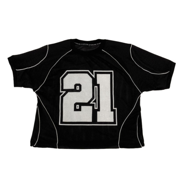 Jual Holephoria - Jersey Mesh Boxy Leica Black | Shopee Indonesia