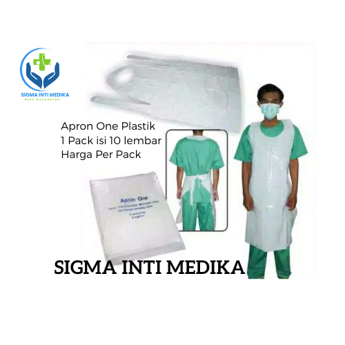Jual Sigma Inti Medika Apron One Plastik Harga Per Pack | Shopee Indonesia