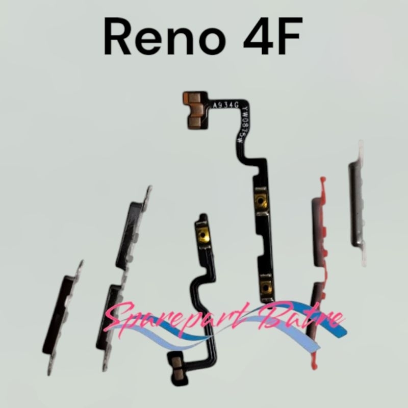 Jual Flexibel Fleksibel set + Tombol Luar On Off Volume Reno 4F Satu Paket Flexible | Shopee ...