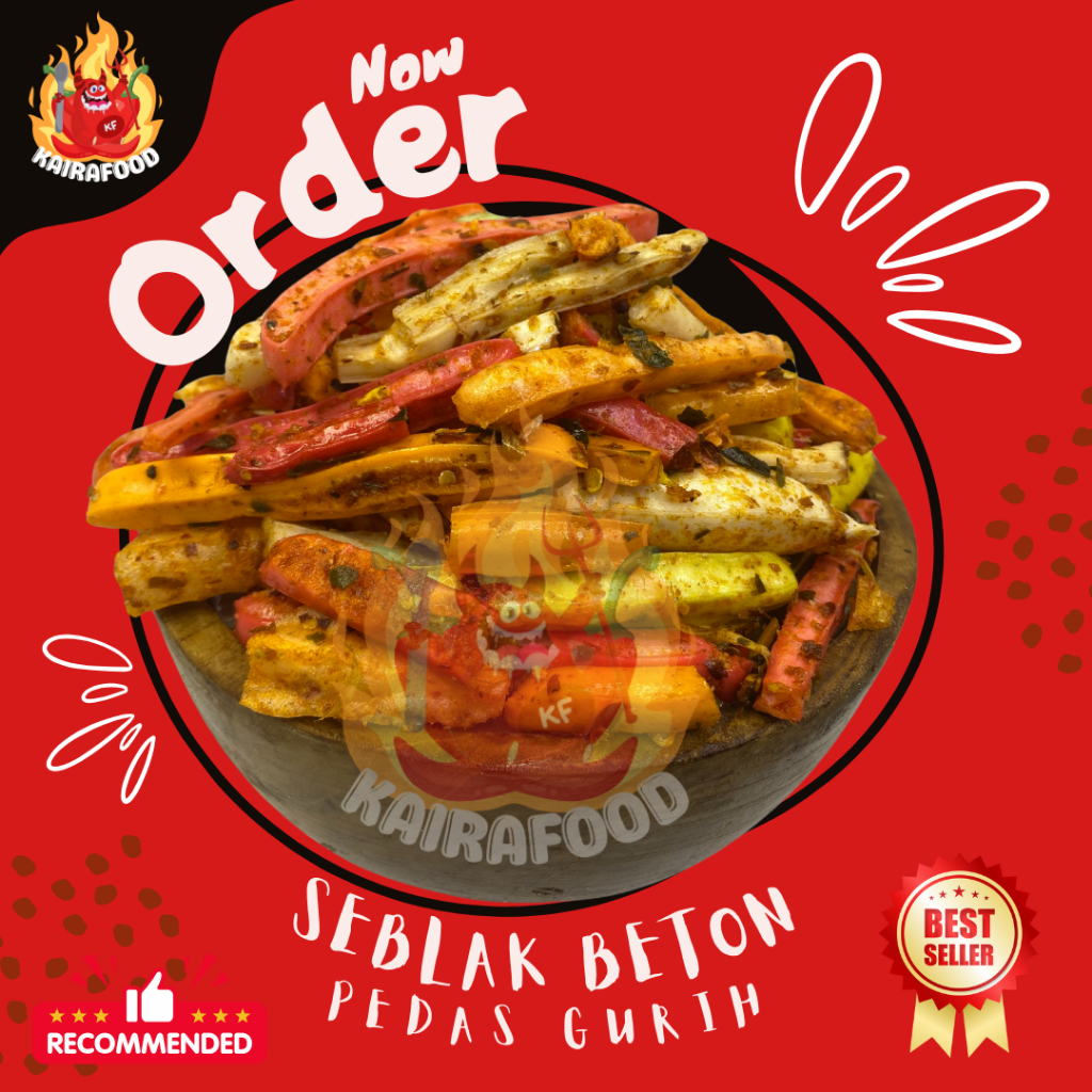 Jual KERUPUK SEBLAK BETON PEDAS DAUN JERUK ECER | Shopee Indonesia