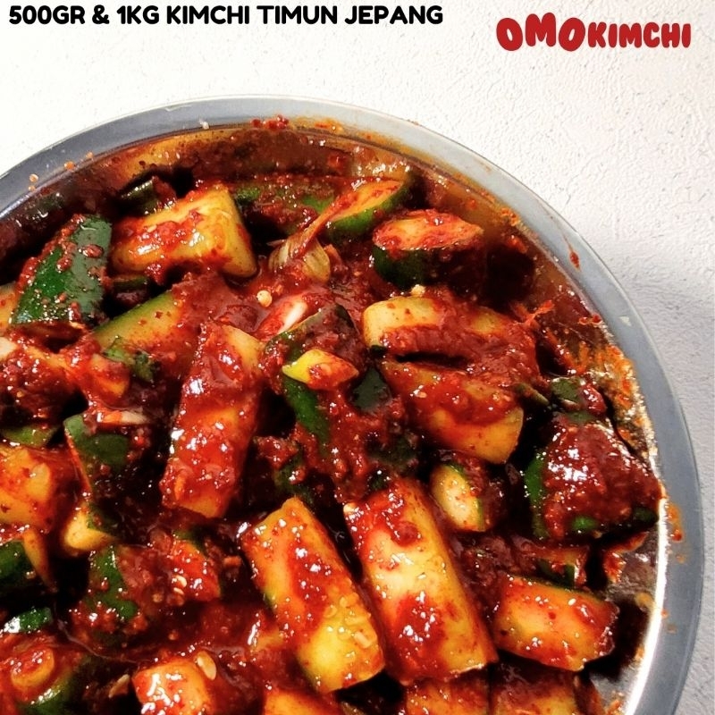Jual 500g & 1kg Kimchi timun jepang korean food omokimchi medan ...