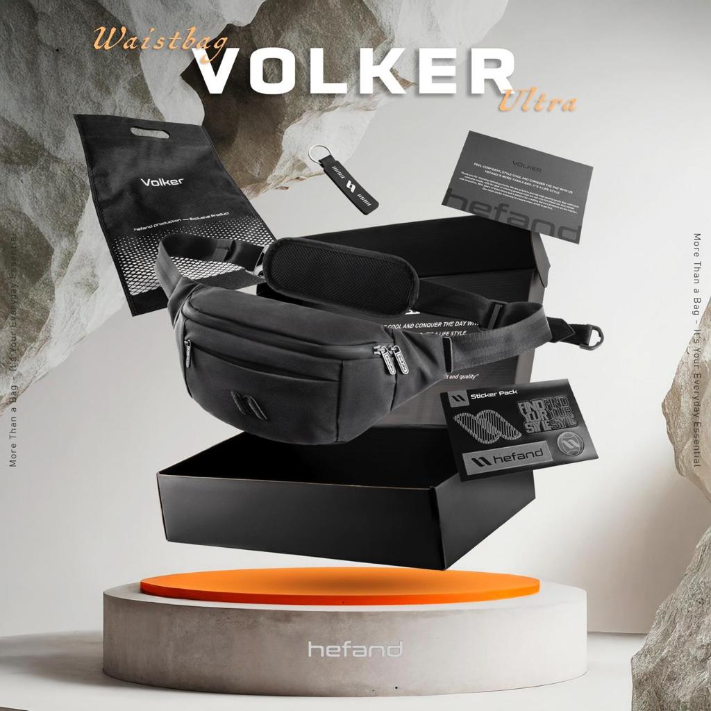 Jual Hefand - Waistbag Pria Volker Ultra Tas Selempang Pria Slingbag ...