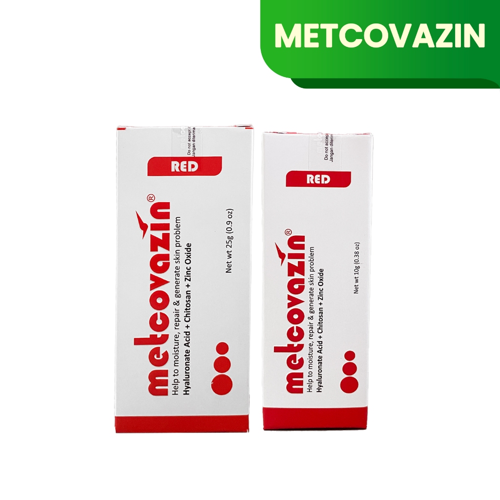 Jual METCOVAZIN RED MERAH 10 GRAM ORI READY STOCK | Shopee Indonesia