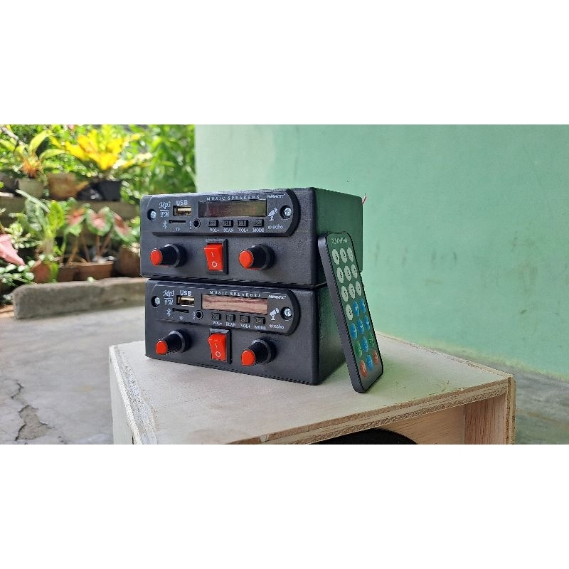 Jual Ampli mini 5v dilengkapi modul mp3 bluetooth | Shopee Indonesia