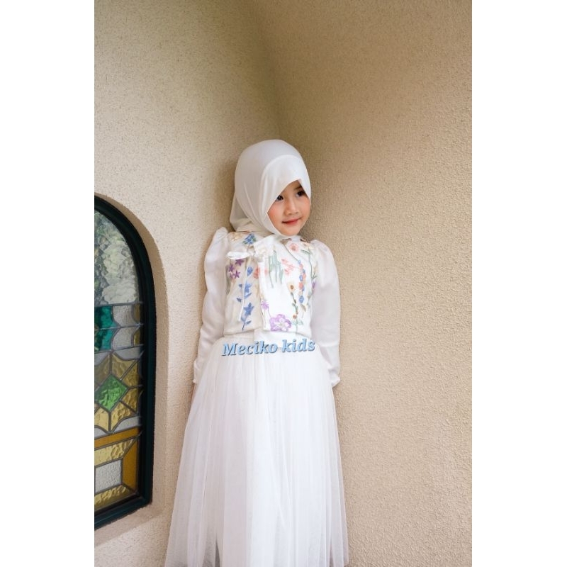 Jual Gamis anak pesta anak terbaru/Gamis korean style/Gamis anak ...
