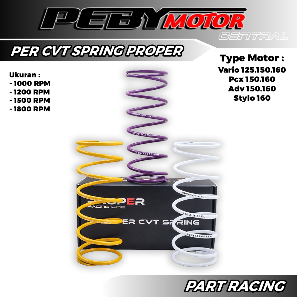Jual PER CVT PROPER Vario 125 Vario 150 Vario 160 Stylo 160 Pcx 150 Pcx ...