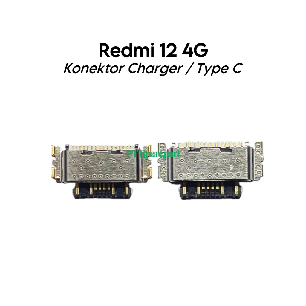 Jual Konektor Charger Only Tipe C Redmi 12 4G / 23053RN02A / 23053RN02Y ...
