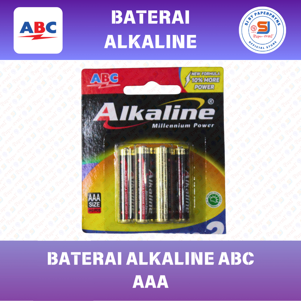 Jual Baterai Battery Alkaline ABC - AAA (1 PACK ISI 6) | Shopee Indonesia