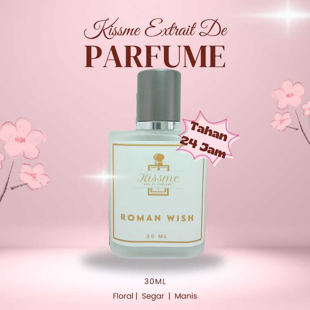Jual KISSME EXTRAIT DE PARFUM ROMAN WISH 30ML WANGI 24JAM | Shopee ...