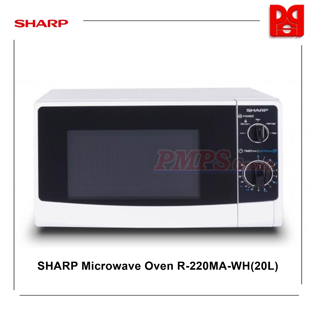 Jual SHARP Microwave Oven R-220MA-WH(20L) | Shopee Indonesia