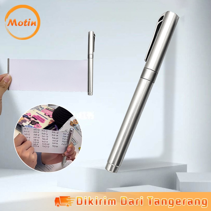 Jual Rollout Paper Pen Pena Rahasia Pena Nyontek Pullout Banner Pen ...