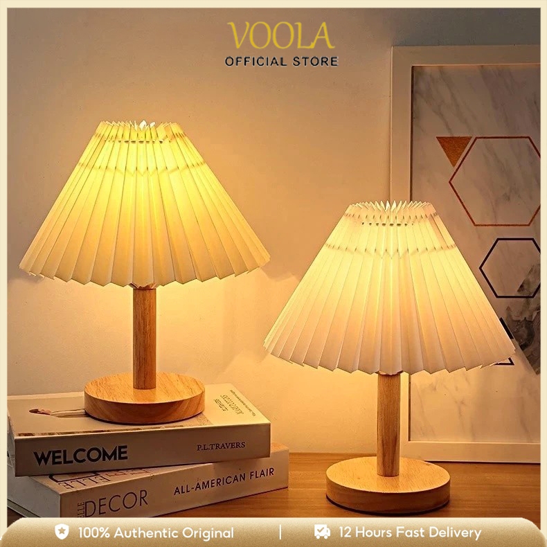 Jual VOOLA Lampu Meja Aesthetic Lampu Meja Minimalis Lampu Tidur Meja ...
