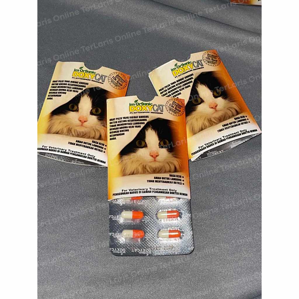 Jual DOXYCAT IM ORGANIC OBAT FLU KUCING (ASLI BERHOLOGRAM) KEMASAN BARU ...