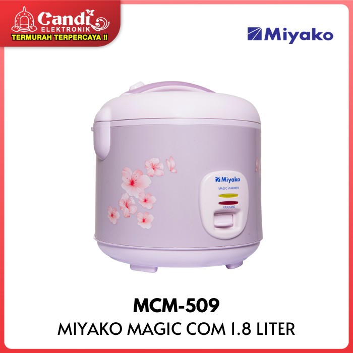 Jual MIYAKO Magic Warmer Plus MCM-509 Rice Cooker MCM509 Penanak Nasi 3 ...